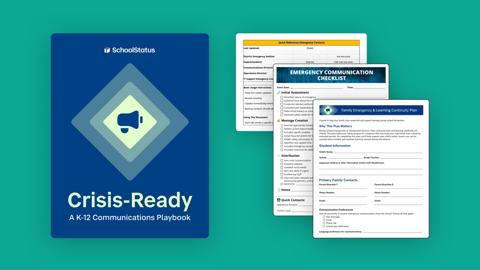 K-12 Emergency Communication Playbook | SchoolStatus