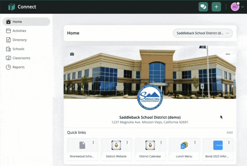 Send Smore Newsletters in SchoolStatus Connect