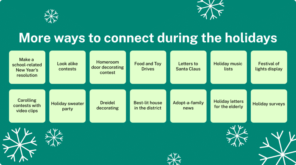 Awesome ideas for your school holiday communication