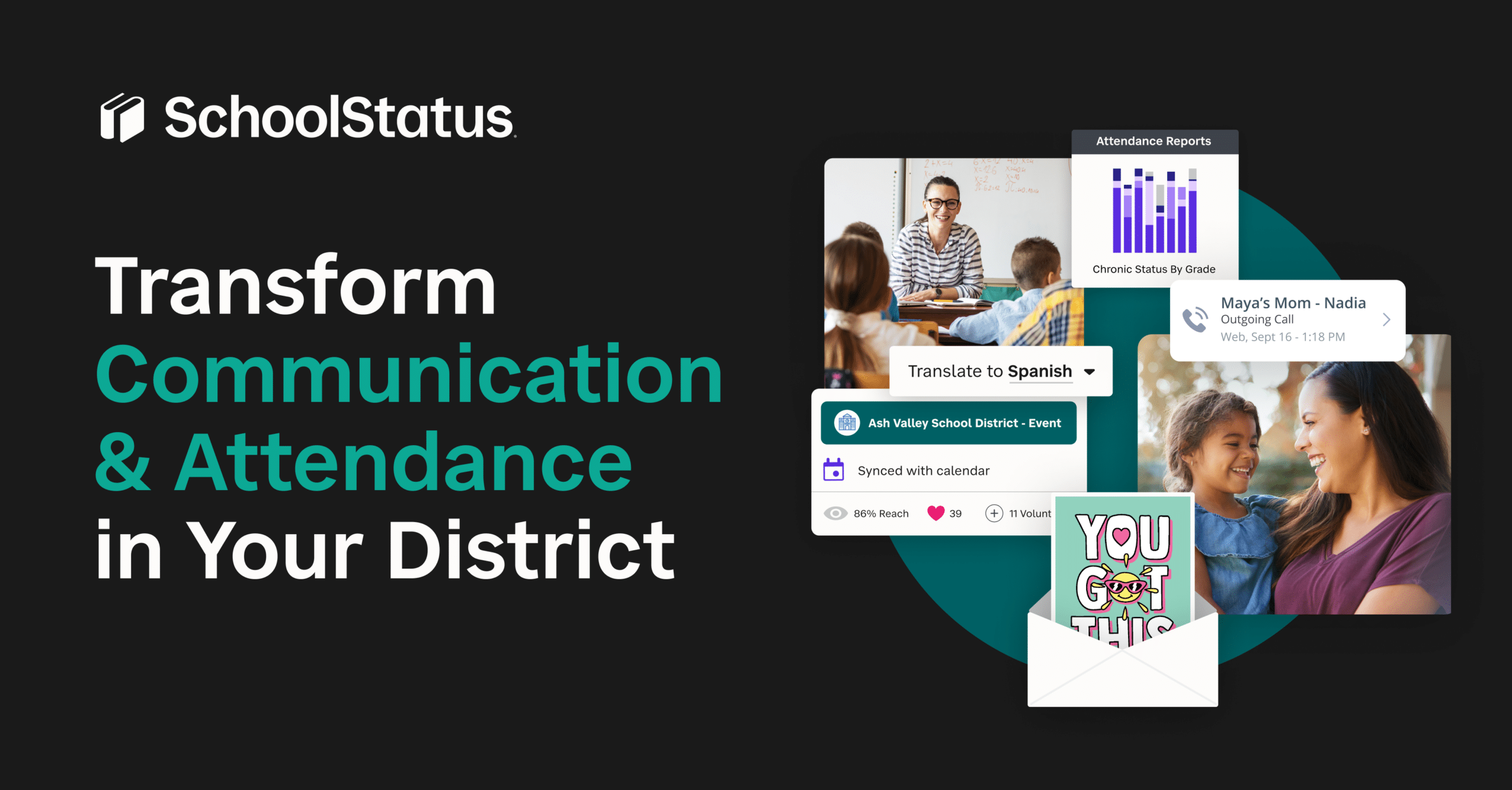 K-12 Student Data Analytics & Family Communication | SchoolStatus
